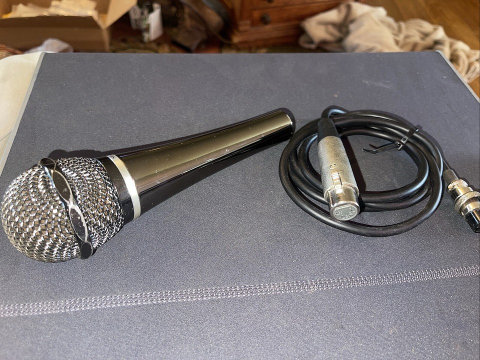 HEIL HM-10 DUAL ELEMENT WITH 4 PIN CONNECTION MICROPHONE USED NICE | eBay