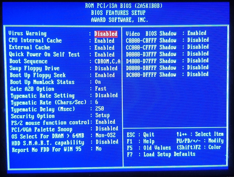 Biostar M5ATD ALi ALADDiN IV+ Chipset + Intel Pentium 166MMX + 64RAM ...