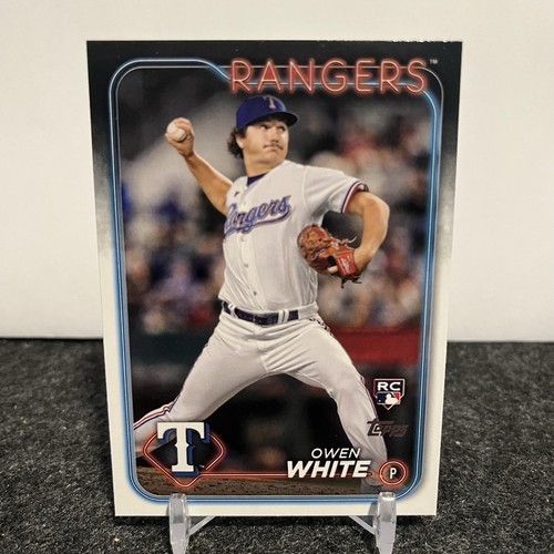 2024 Topps Owen White 5 Texas Rangers Rookie Card RC | eBay