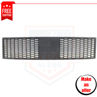 Bumper Grille 51117903901 black plastic for 2014-2016 BMW 528i Base ...
