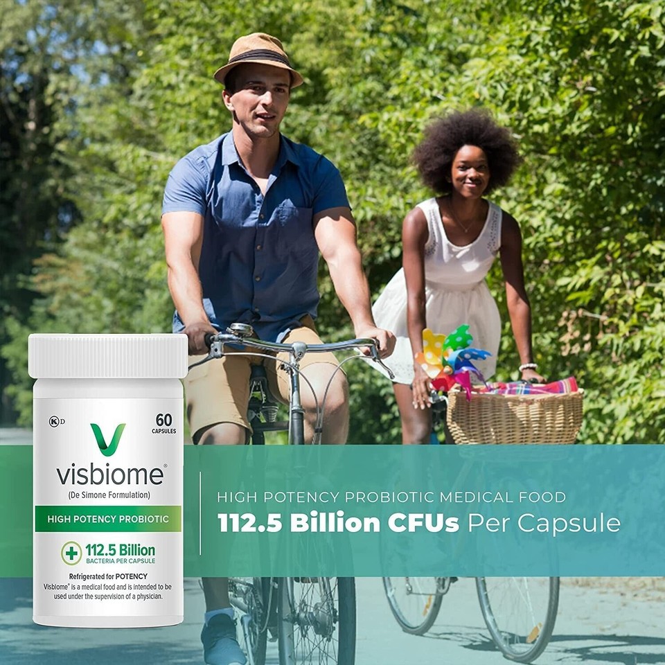 Visbiome High Potency Probiotic 112.5 Billion 60 Caps | eBay