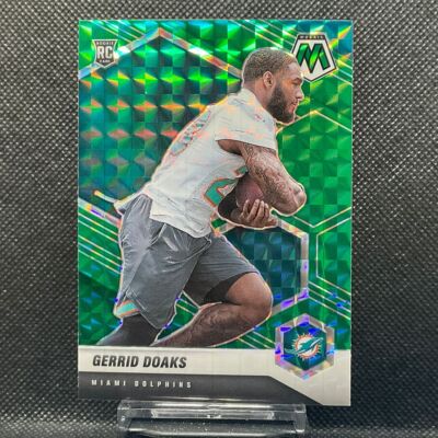 2021 Panini Mosaic NFL Gerrid Doaks #373 Green Mosaic Rookie | eBay