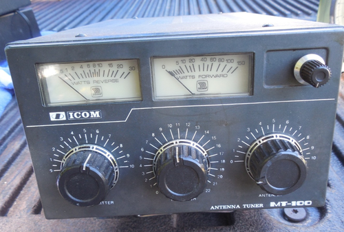 Icom Antenna Tuner Mt-100 UNTESTED | eBay