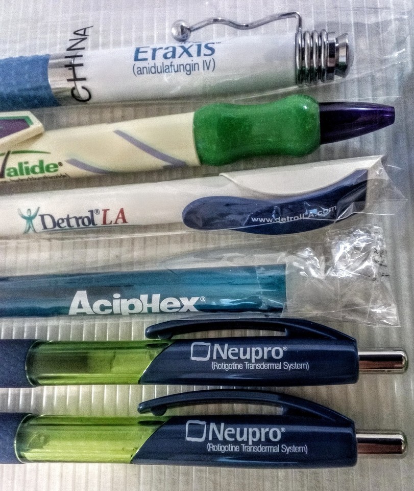 Lot 8 Pharmaceutical Drug Rep Pens Medical, Collectibles, New Ink ...