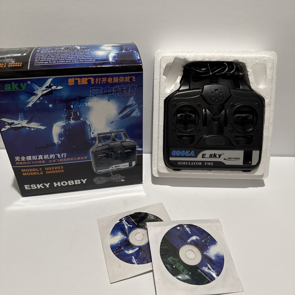 RC Flight Controller Plane Flight Simulator E-SKY EK2-0905A TWF Hobby ...