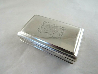 Boxes - Snuff Box Hallmarks