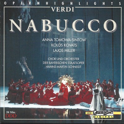Verdi: Nabucco (Highlights) (Cd Mar-1994) DISC ONLY #91A | eBay