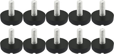 Uxcell M6X15Mm Leveling Feet Adjustable Threaded Pole Leveling Foot ...