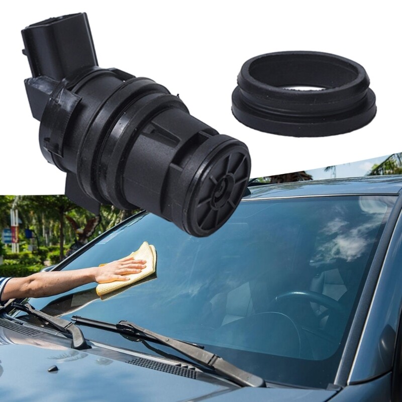 Black Windshield Washer Pump ABS Material 85330-21010 85330-47010 | eBay