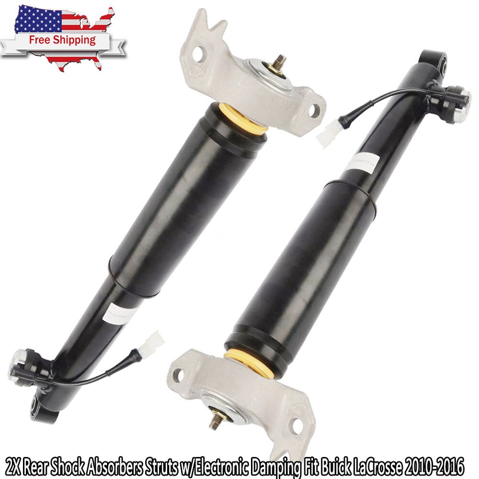 2X Rear Shock Absorbers Struts w/Electronic Damping Fit Buick LaCrosse ...