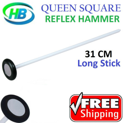 QUEENS SQUARE REFLEX PERCUSSION BABINSKI HAMMER WHITE 31 CM,NEW | eBay ...