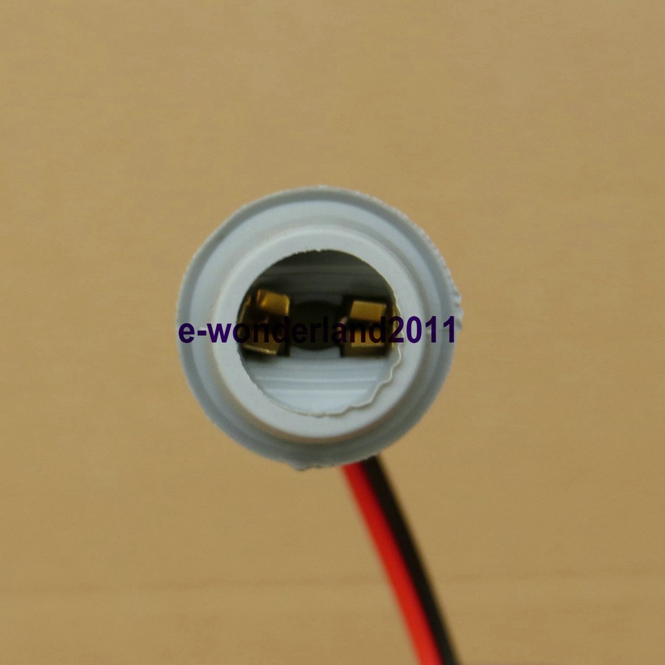 10 x Connectors Socket Bulb Light Harness PigTail T10 168 194 rubber ...