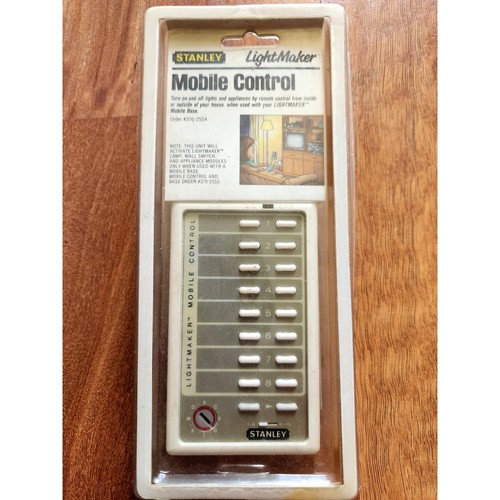 Stanley Lightmaker Mobile Control Module #370-2554 New Old Stock | eBay
