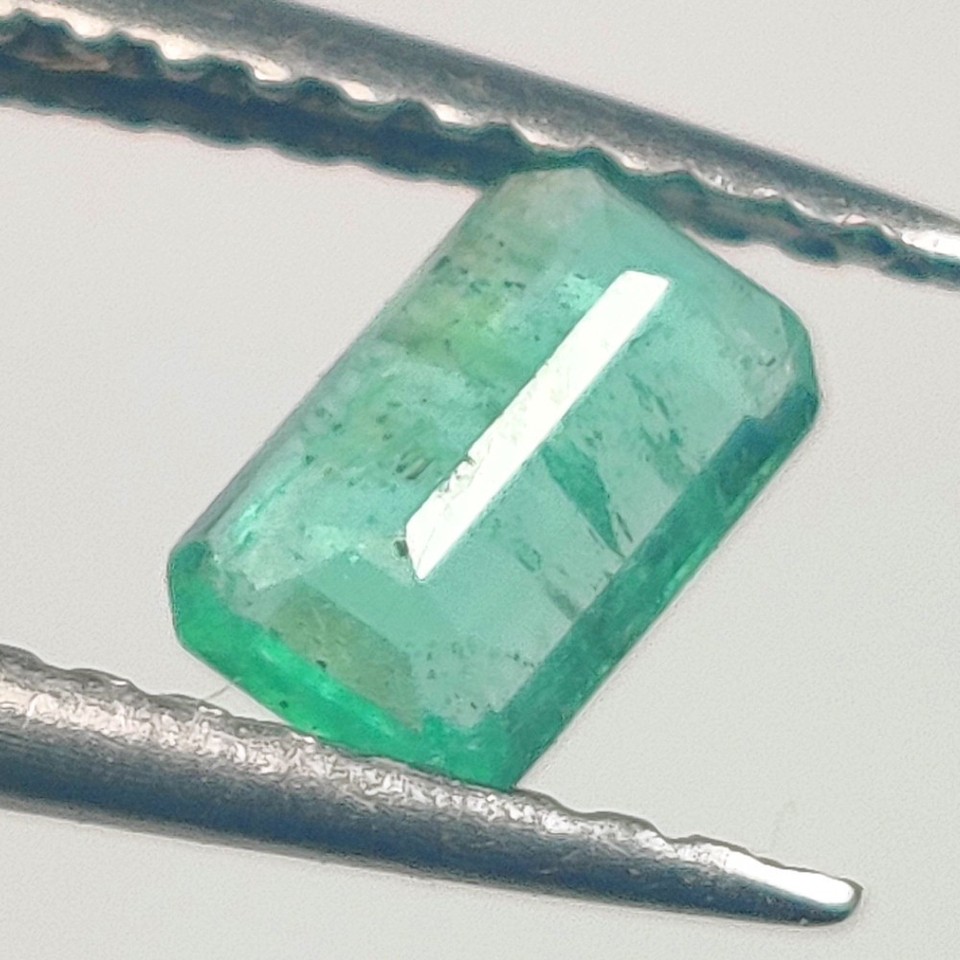 0.42 CT - Natural Zambian Emerald Octagon Shape unique Luster - 9392 | eBay