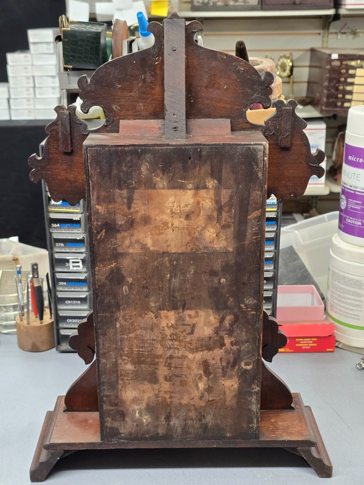 Antique Working Early 1900's Welch Cherub Angel Scene Gingerbread ...