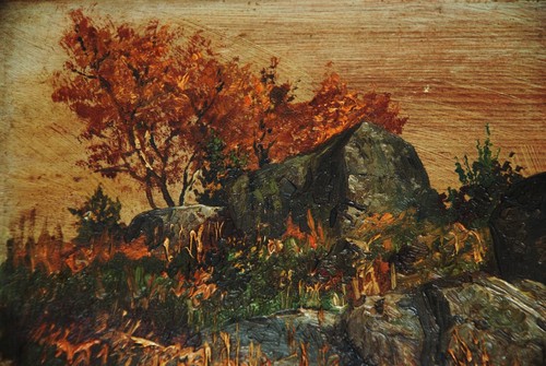 George Frederick Harris Oil Landscape Painting | eBay