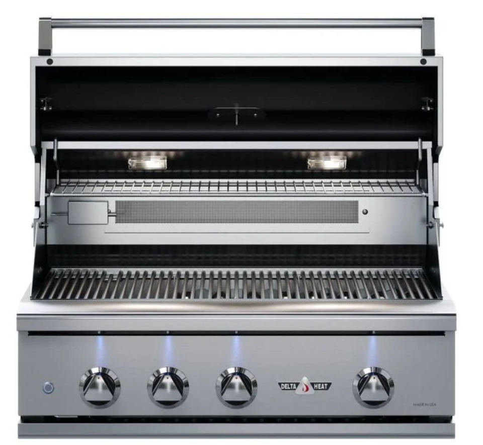 Delta Heat 32-Inch Built-In Propane Grill with Sear Zone & Infrared ...