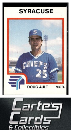 Doug Ault 1987 ProCards #1934 Syracuse Chiefs Manager | eBay