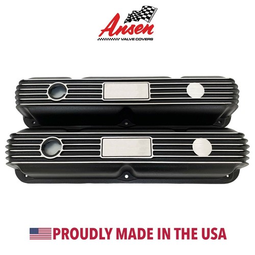Mopar Performance 318, 340, 360 Black Valve Covers - Custom - Ansen ...