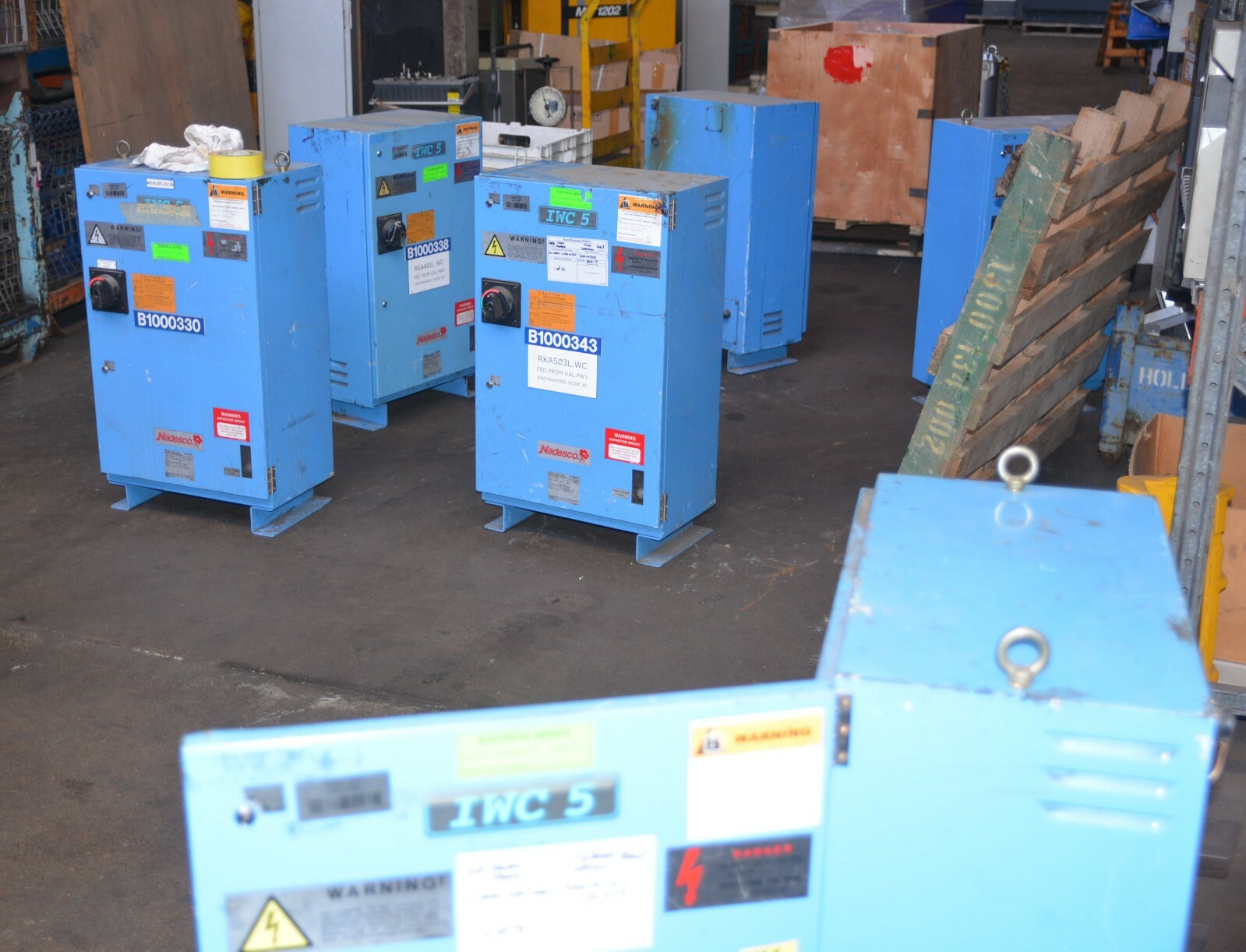 NADESCO Nadex IWC5-10030-PD 3 phase DC spot resistance weld welding ...