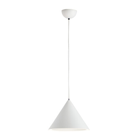 ET2 E20084-MW Abyss 1-Light 12.5" Wide Matte White Pendant Light 845094088578 | eBay