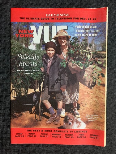 1997 Dec 21-27 NEW YORK VUE TV Guide Magazine FN+ 6.5 Patty Duke ...