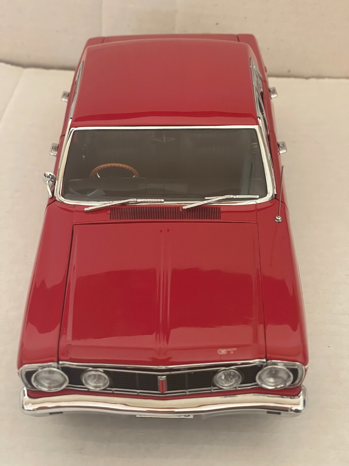Classic Carlectables Ford 1968 XT GT Ford Falcon Candy Apple Red Ltd.Ed ...