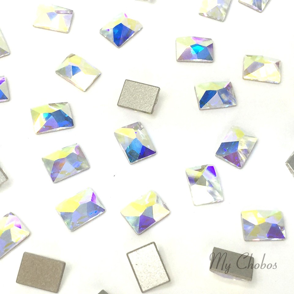 Swarovski Flatbacks No-Hotfix Rhinestones CRYSTAL AB (001 AB) "Pick ...