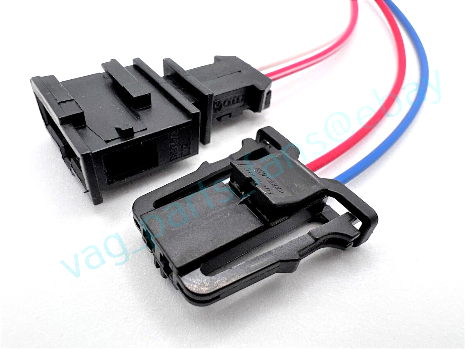 1J0971972 3B0972712 2 Pin Pigtail Plug Wiring Contact Housing Connector ...