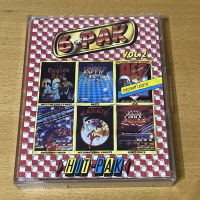 6 PAK HIT PAK Vol.2 - ZX Spectrum -Tested/Working Eagles Nest/Batty/ACE ...