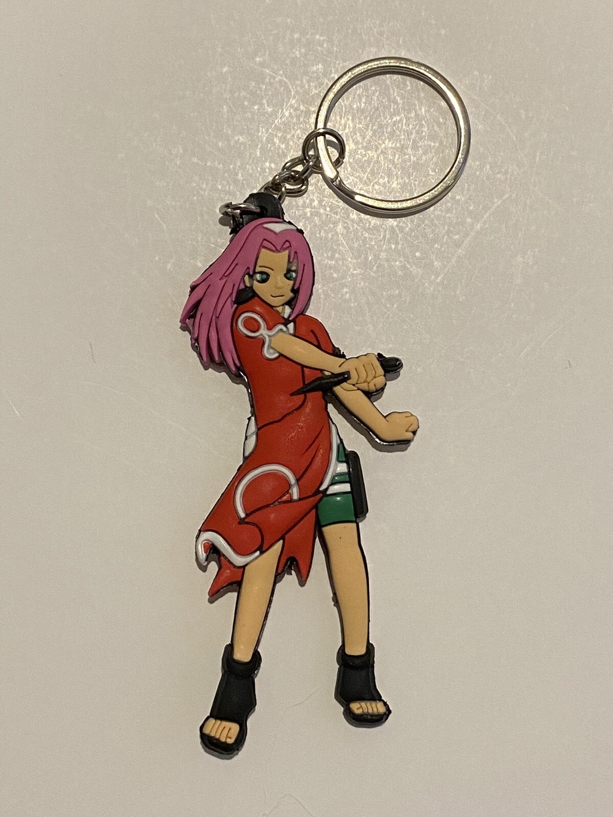 Sakura Haruno Team 7 Naruto Shippudden Double Sided PVC Keychain ...