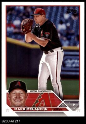 2023 Topps Update #217 Mark Melancon Diamondbacks 8 - NM/MT | eBay