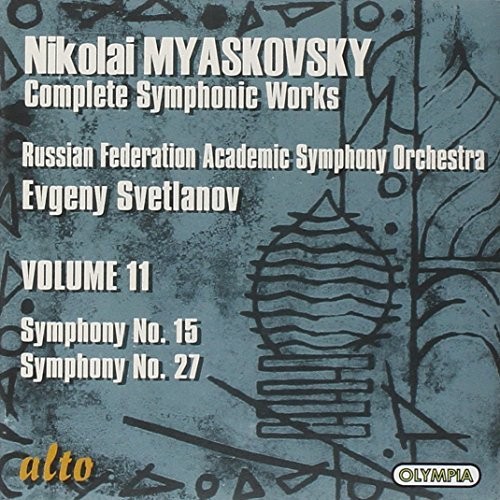 Nikolay Myaskov Nikolai Myaskovsky: Complete Symphonic Works - (CD) (US ...