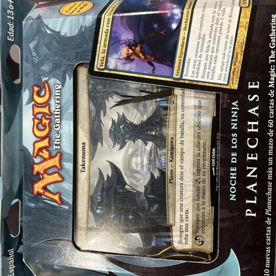 MTG Spanish Planechase 2012 Deck - Night of the Ninja, Brand New ...