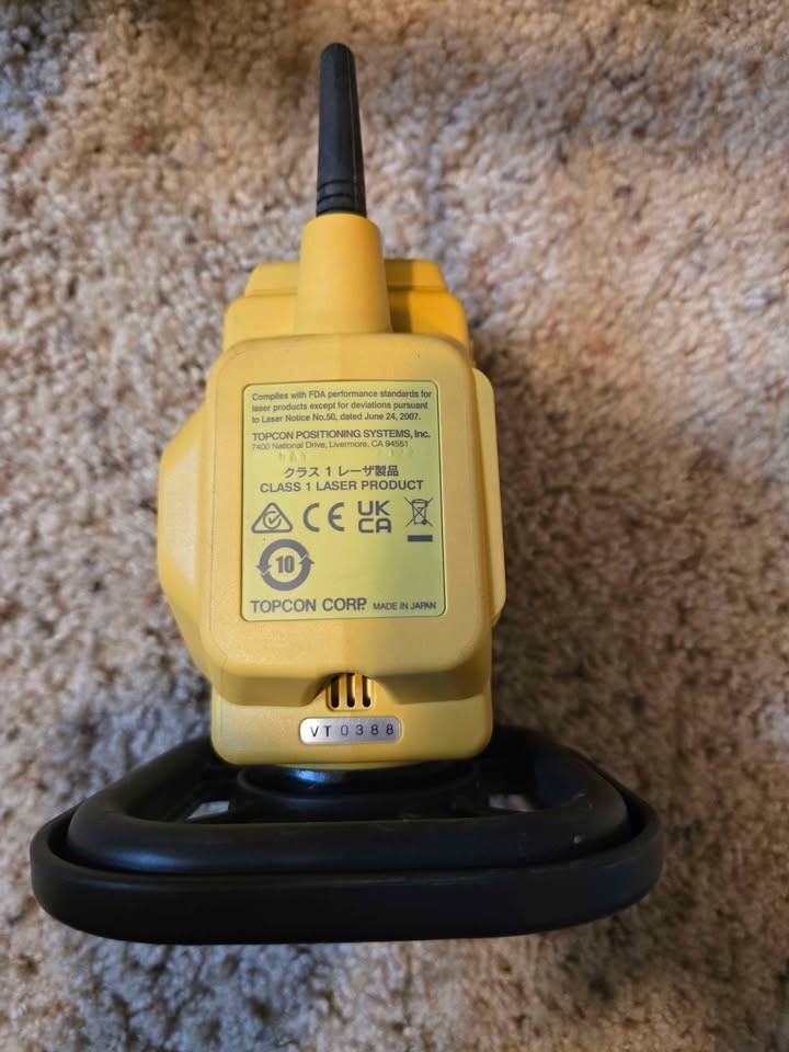 Topcon GT-1203 Robotic LPS Machine Control Total Station FC-6000 Pocket ...