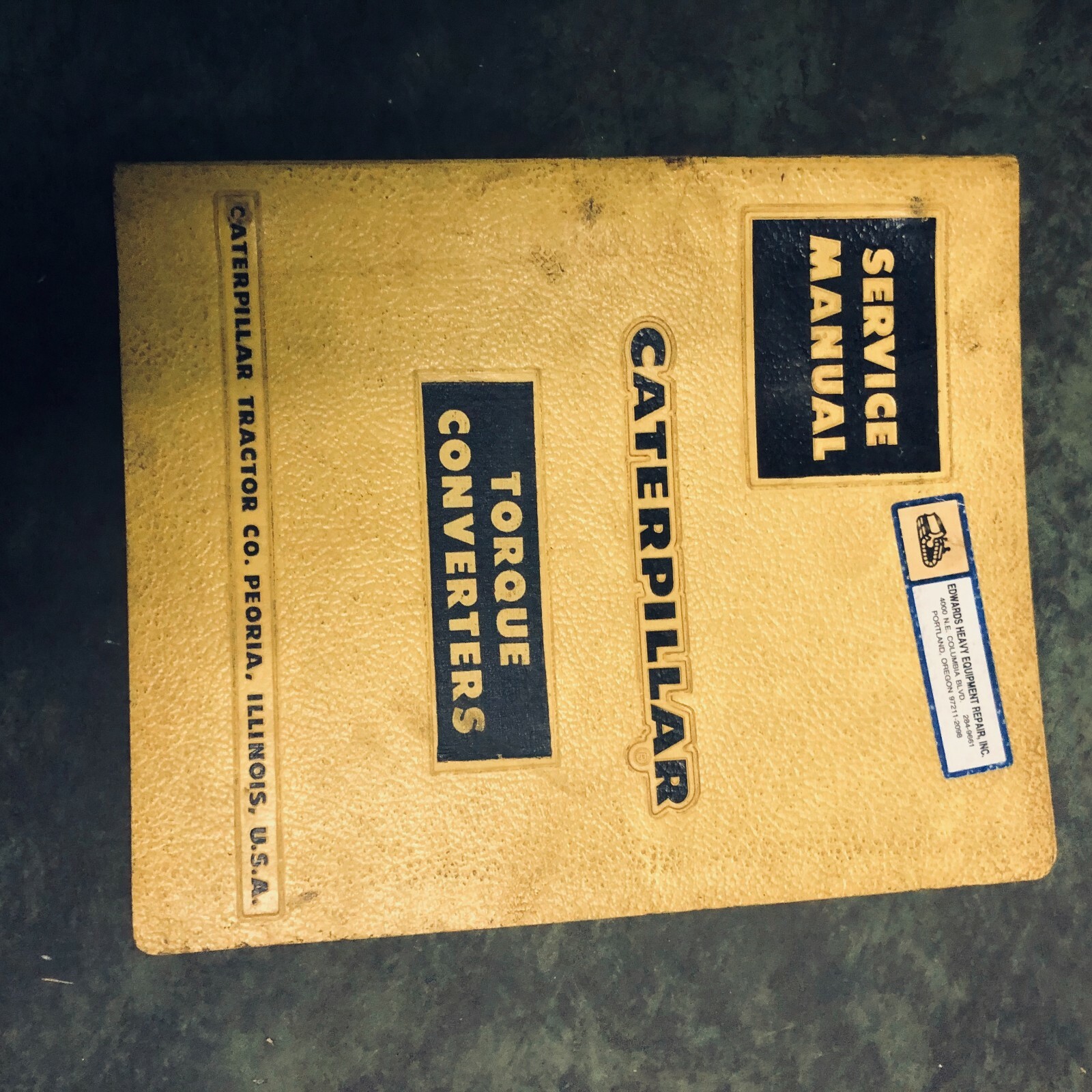 CATERPILLAR CAT D397 D386 D375 ENGINE TORQUE CONVERTER SERVICE MANUAL ...