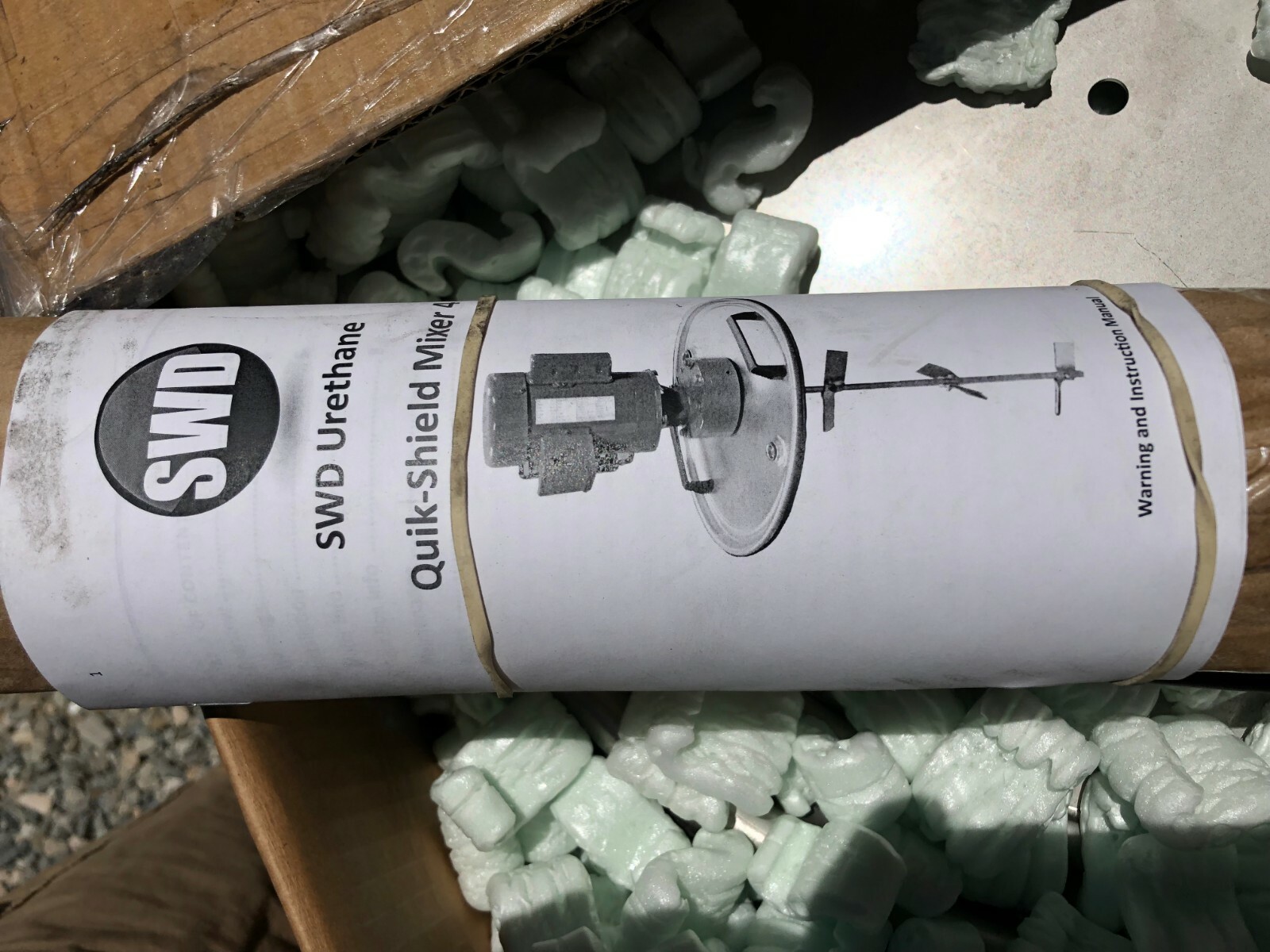 SWD URETHANE QUICK-SHIELD MIXER Tank Barrel Drum MXR-HD-4 QSM4000 | eBay