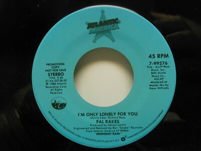 Pal Rakes: I'm Only Lonely For You / Same, 45 RPM, NM (F0) | eBay