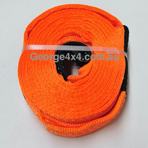 Recovery Strap 14000kg 9m width 75mm George 4x4 Tow Accessories | eBay ...