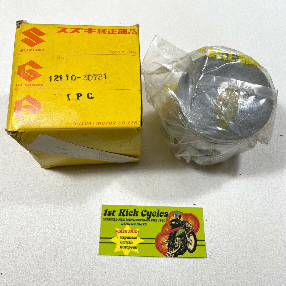 NOS SUZUKI 12110-30731 PISTON, STD - TM250 CHAMPION 1972-1975 OEM | eBay