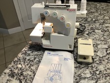 SINGER Merritt Lock Overlock Sewing Machine Serger 14U344B for sale ...