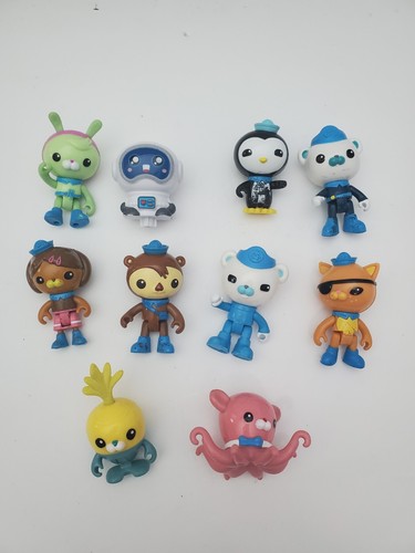 Nice Lot of 10 Octonauts Action Figures Free Shipping in USA | eBay