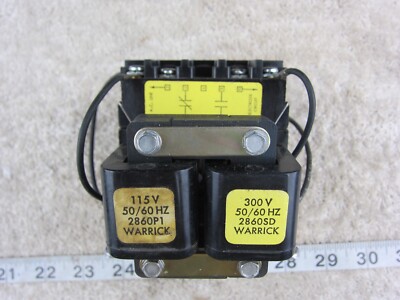 Warrick Controls Gems 1D1D0 115/300V 1NC 1NO Control Relay, Used | eBay