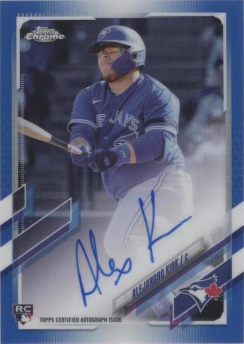 2021 Topps Chrome - Alejandro Kirk #RA-AKI for sale | eBay
