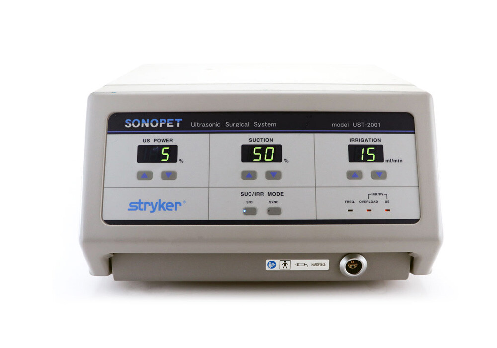 Stryker Sonopet Ultrasonic System with (2) Angled 25 KHz Handpieces | eBay