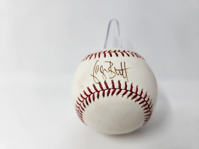 George Brett Autographed Rawlings AL Baseball JSA COA Kansas City ...