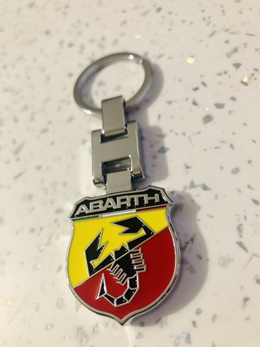 porte-clés ABARTH fiat 500 keychain ABARTH PORTE CLEF FIAT 500 FIAT ...