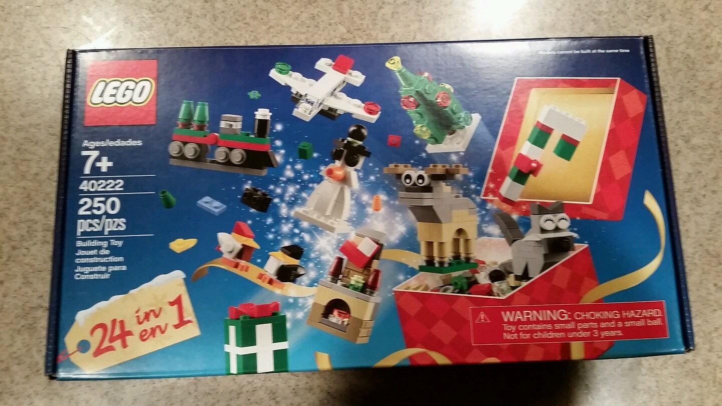 NEW LEGO 40222 Christmas Advent Holiday Count-Down Calender Free ...