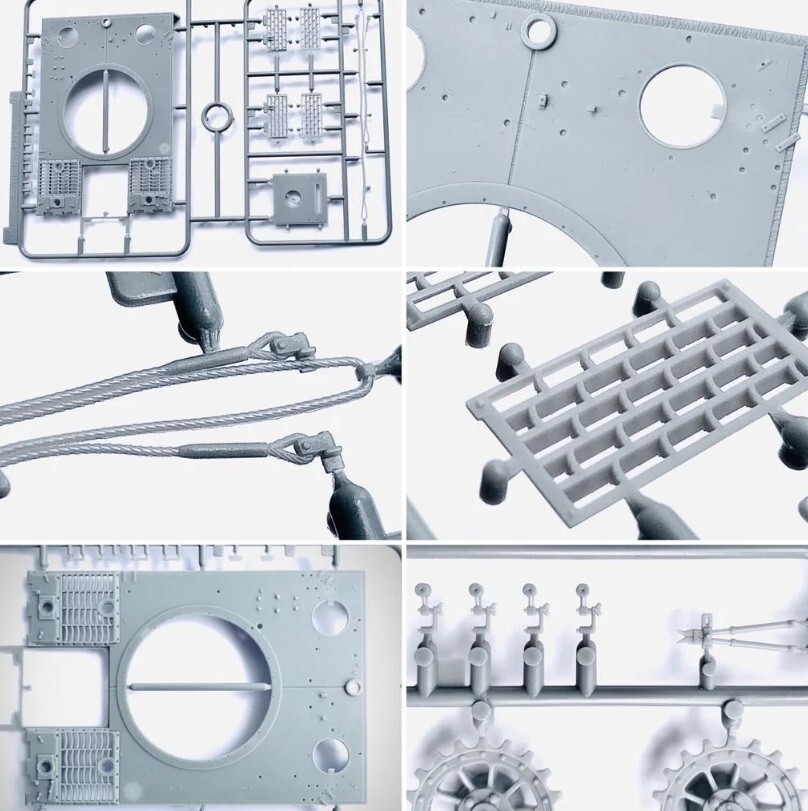 Dragon 1/35 6885 Tiger I Early Production "Tiki" Das Reich Div., Battle ...