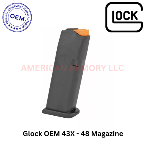 OEM GLOCK 43X 48 G43X G48 9MM 10 ROUND MAGAZINE MAG 47574 | eBay